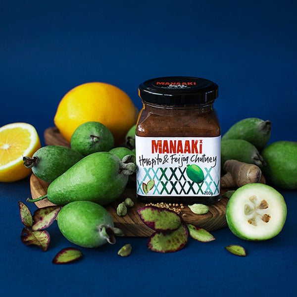 Manaaki Horopito and feijoa Chutney 200gm - Kai NZ Foods Limited